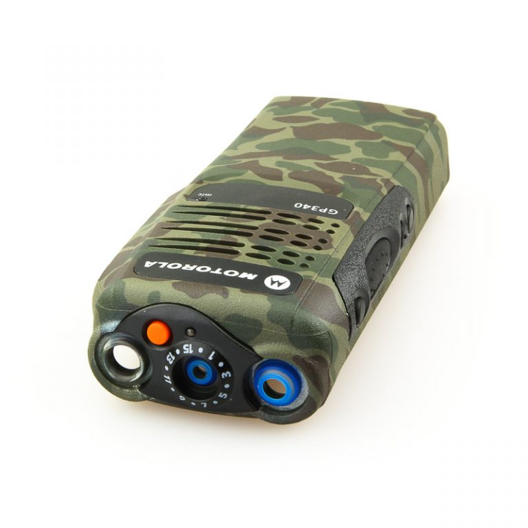 Motorola GP340 GP640 Tarnfarben Gehäuse inkl. Anbauteile - Funkhorst.de